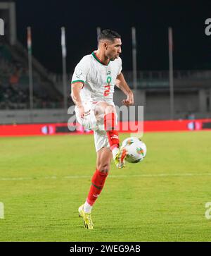 24 gennaio 2024: Achraf Hakimi (Marocco) // durante una partita del ...