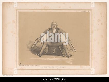 Cartone animato con il primo ministro Peel tra tragedia e commedia, Un ...