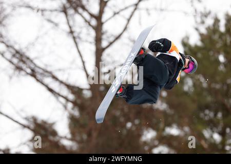 Kyu Shimasaki (JPN), 1 FEBBRAIO 2024 - Snowboard: Finale di Halfpipe ...