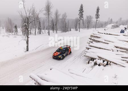 62 Max SMART, Cameron FAIR, Fiesta Rally3, azione durante il Rally ...