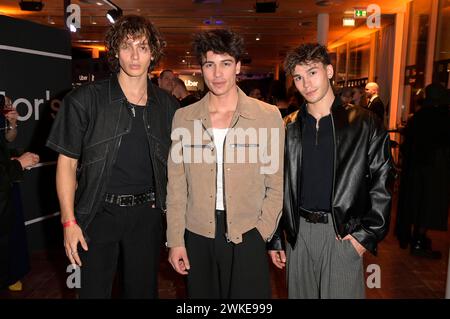 Julian Braun, Tim Schaecker, bene Schulz und Ilyes Raoul auf der ...