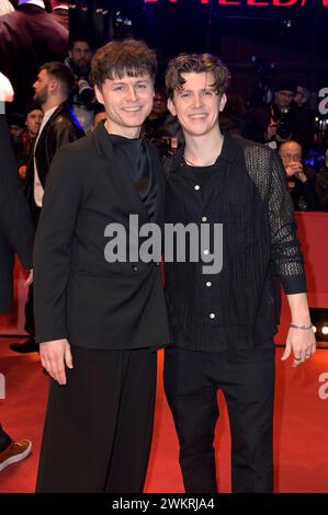 Tom Böttcher und Lennart Betzgen bei der Verleihung des Goldenen ...