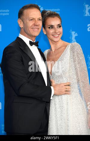 Rocco Siffredi mit Ehefrau Rosa Caracciolo bei der Premiere des ...