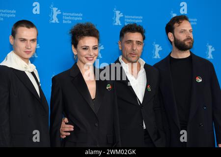 Saul Nanni, Jasmine Trinca, Adriano Giannini e Alessandro Borghi beim ...