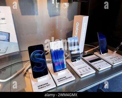 Cairo, Egitto, 9 febbraio 2024: Samsung Group è una multinazionale ...