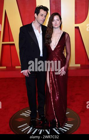 Mark Ronson mit Ehefrau Grace Gummer bei der Vanity Fair Oscar Party ...