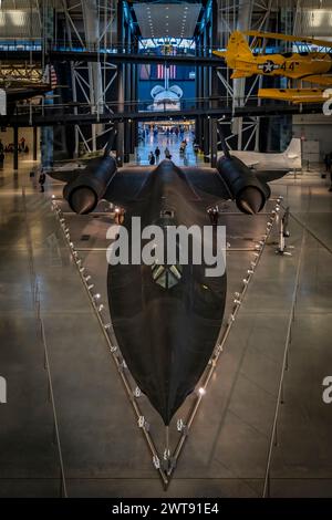 CHANTILLY, Virginia - l'aereo da ricognizione strategico Lockheed SR-71 ...