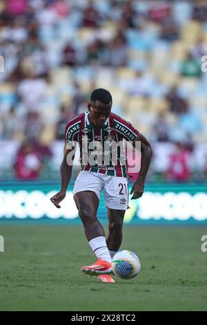 20 aprile 2024: Stadio Maracana, Rio de Janeiro, Brasile: Campeonato ...