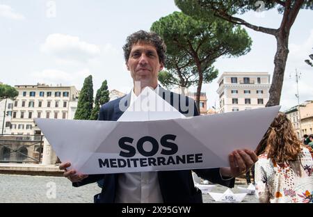 Roma, Italia. 29 maggio 2024. Non restiamo a guardare evento di SOS ...