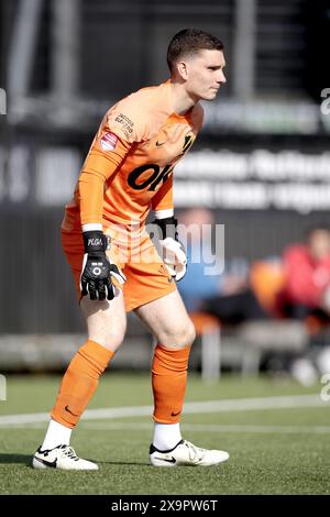 ROTTERDAM - portiere del NAC Breda Pepijn van de Merbel, Boyd Lucassen ...
