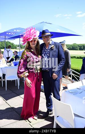 Nanna Kuckuck mit Ehemann Dirk Ullmann beim Presseball Berlin 2025 im ...