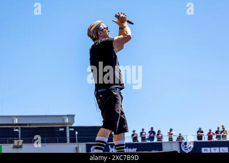 Adenau, Germania, 9 giugno 2024: H-Blockx (Henning Wehland, cantante ...