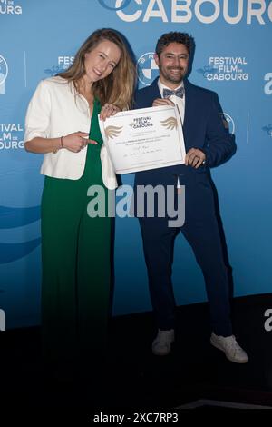 Cabourg, Francia. 14 giugno 2024. Isaac Dessaux e Guillaume Soubeyran ...