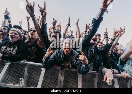 Copenaghen, Danimarca. 19 giugno 2024. La band black metal norvegese ...