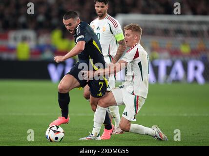 Andras Schafer ungherese durante la partita UEFA Euro 2024 del gruppo A ...