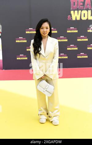 Andrea Guo bei der Deadpool & Wolverine Film Premiere AM 7.07.2024 a ...