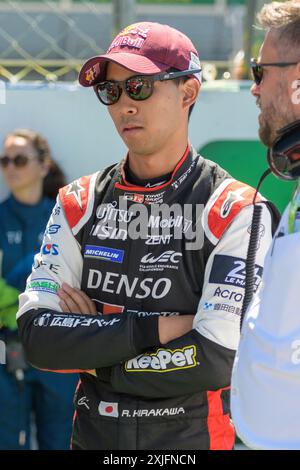 HIRAKAWA Ryo (jpn), Toyota Gazoo Racing, Toyota GR010 - Hybrid #08 ...