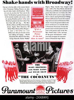 MARX BROTHERS Vintage Film poster per il film di re release 1948 A ...