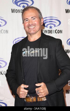Alexander Gray beim Photocall zum Trading Card Game Watchers auf der ...