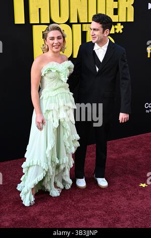 Florence Pugh und Jake Schreier bei der Weltpremiere des Kinofilms ...