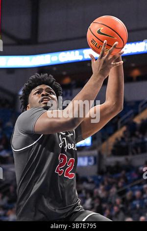 10 GENNAIO 2024: La guardia dei Saint Joseph's Hawks Lynn Greer III (5 ...