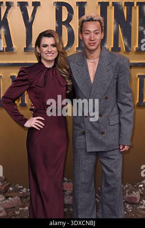 Karen Carney e Carlos GU alla prima mondiale di PEAKY BLINDERS: THE ...