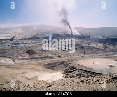 Aprire pit miniera di rame di Chuquicamata, Cile Foto stock - Alamy
