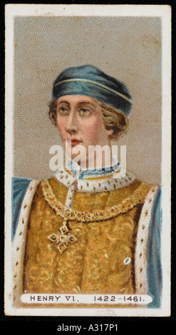Enrico VI (1421 - 1471), re d'Inghilterra dal 1422 al 1461 e di nuovo ...
