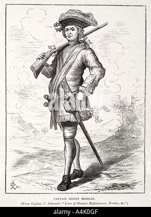 Henry Morgan 1635 1688 welsh Galles privateer pirata attacco maracaibo ...