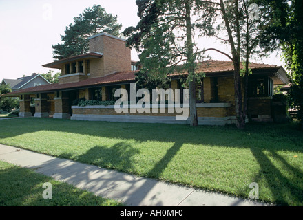 Stati Uniti d'America, Kansas, Wichita, Frank Lloyd Wright-Allen Lambe ...
