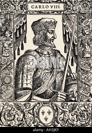 Carlo VIII, 1470 - 1498. Re di Francia Foto stock - Alamy