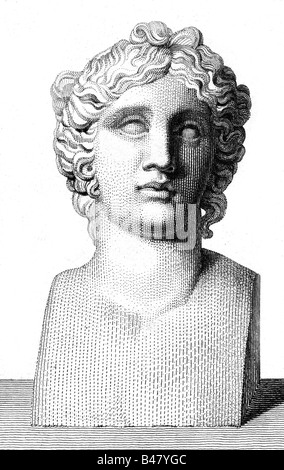 Dioniso (latino: Bacco), dio greco del vino, "Bacco", dipinto, di ...