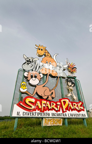 Lo Zoo safari di Pombia Novara Italia Foto stock - Alamy