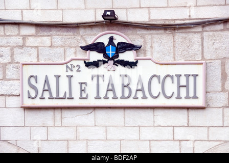Sali e Tabacchi Foto stock - Alamy