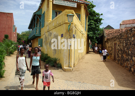 Il Musee de la femme Henriette Bathily (museo della donna) sull'Ile de ...