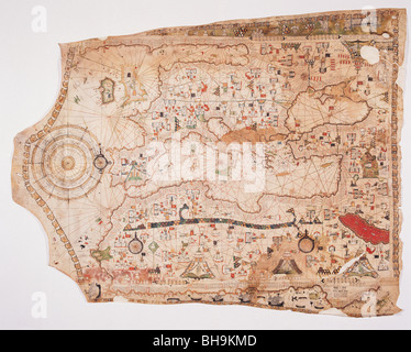 Cartografia, mappe storiche, cartina, Europa, epoca preistorica, New ...