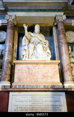 Clemente IX monumento, basilica di Santa Maria Maggiore, Roma Foto ...