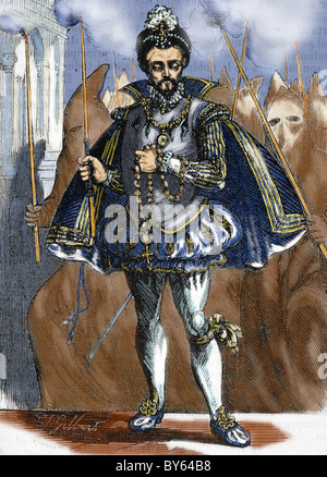Enrico III di Francia (1551-1589). Monarca di Francia, Polonia e ...