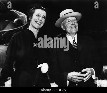 Rockefeller famiglia. L industriale John D. Rockfeller Suor, circa ...