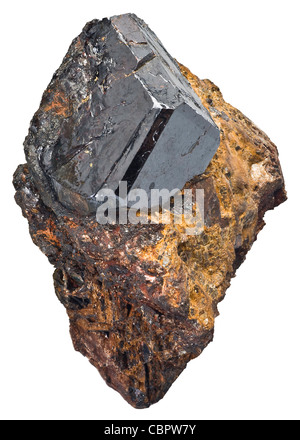 Cristallo di rutilo (TiO2) - Graves Mountain Georgia - USA - ossido di ...