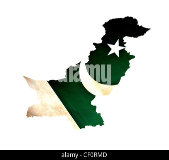 Pakistan paese Mappa dettagliata modificabile con regioni città e città ...