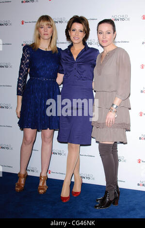 Edith Bowman, Natasha Kaplinsky e Amanda Mealing partecipano al lancio ...