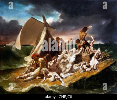 La Zattera di Medusa di Pittore Francese Theodore Gericault nel museo ...