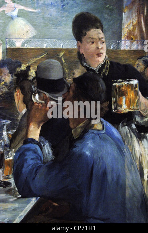 Edouard Manet (1832-1883). Pittore Francese. La birra cameriera, 1879 ...