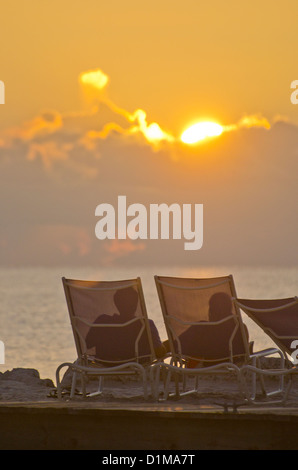Florida Keys con spiagge tropicali tramonti e la Seven Mile bridge Foto ...