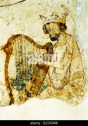 Il re Davide che suona la cetra Foto & Immagine Stock: 83362331 - Alamy