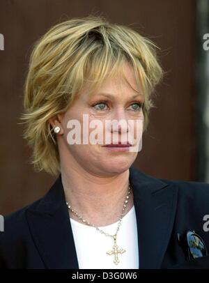 (Dpa) - Hollywood attrice Melanie Griffith ("Il Falò delle Vanità ...