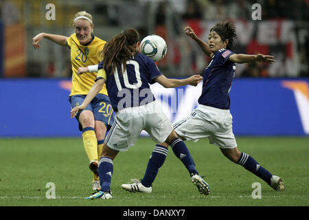 Japan's Homare Sawa, Kozue Ando, Kyoko Yano, Saki Kumagai, Yuki ...