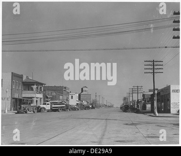 La Contea di Haskell, Kansas (Sublette). Sublette è la sede della ...