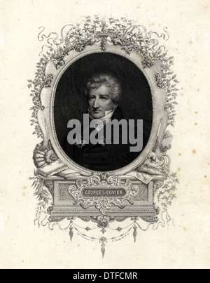Center il Barone Georges Leopold Chretien Frederic Dagobert CUVIER ...